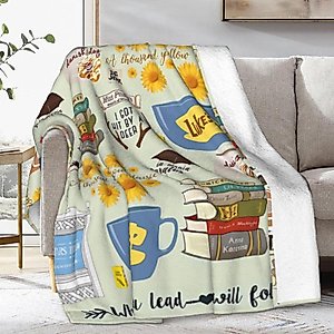 Generic Gilmore Blanket for Girls Plush Blanket Gilmore Cartoon Super Soft Throw Blanket Throw Cute Anime Character Air Conditioner Blanketand Cozy Fan Birthday Gift Sofa Bed Office (60 * 80 Inch)
