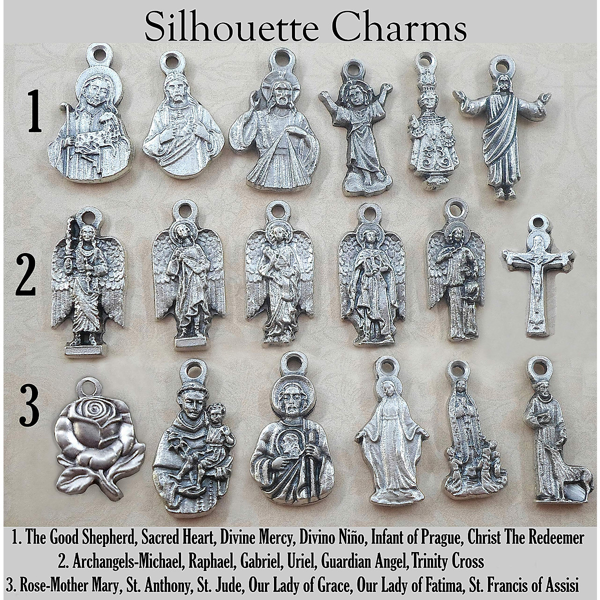 St. Margaret of Castellos Bracelet, Patron Saint Italian Charm Jewelry, Confirmation Gift