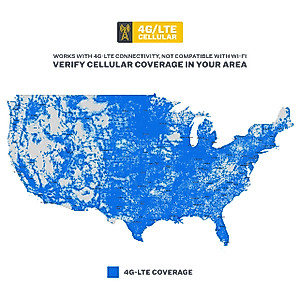 Vosker V150 Solar-Powered LTE Cellular Home Security Outdoor Camera, Motion Activated Sensor Nightvision Wireless - Bundle Including 4 V150 Cameras and 4 Security Boxes