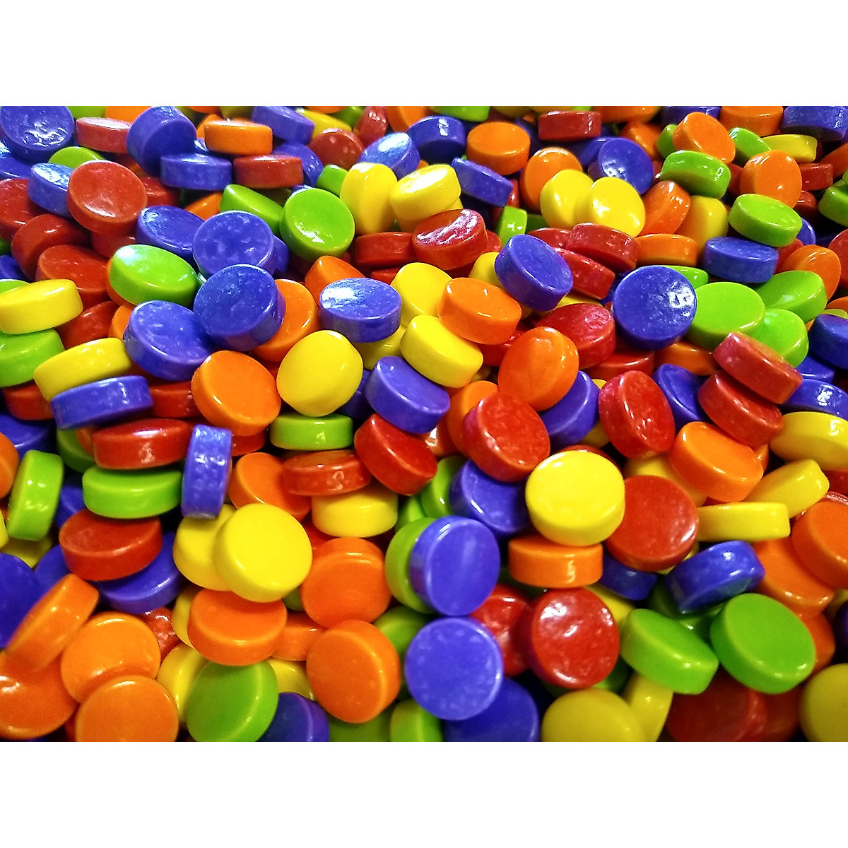 Pucker Ups - 2 lbs/32 oz of Assorted Fresh Delicious Sweet Tart Sour Candy - Lemon Lime Orange Blue Raspberry Cherry