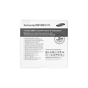 SAMSUNG 850 EVO 500GB 2.5-Inch SATA III Internal SSD (MZ-75E500B/AM)