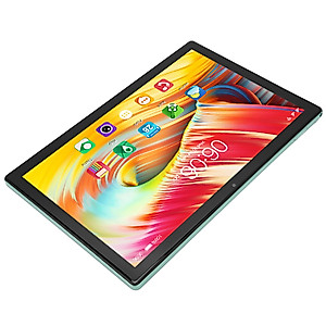Airshi Business Tablet, 10.1 Inch FHD Gaming Tablet US Plug 100‑240V 8GB RAM 256GB ROM Dual Camera for School (#1)