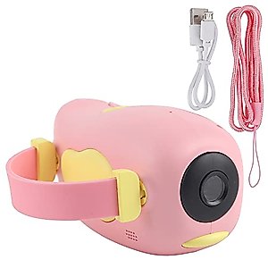 KOSDFOGE A100 12MP Mini Cute Digital Video Camera DV Toy with 2.0in Screen for Children Kids(Pink)