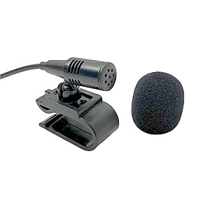 2.5mm Microphone Mic Handsfree Dash Car Stereo Receiver Compatible for Pioneer AVIC-5000NEX AVIC-5100NEX AVIC-5200NEX AVIC-5201NEX AVIC-7200NEX AVIC-8100NEX AVIC-8200NEX AVIC-X850BT AVIC-Z110BT