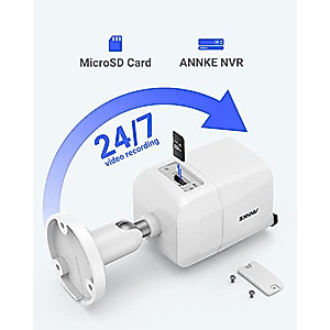 ANNKE C800 UltraHD 4K (8MP) PoE Security Camera with AI Human/Vehicle Detection, H.265+ Bullet IP Outdoor Camera with Mic/Audio, IP67 Weatherproof, 100 ft Night Vision, FOV 123° Wide Angle 2.8mm Lens