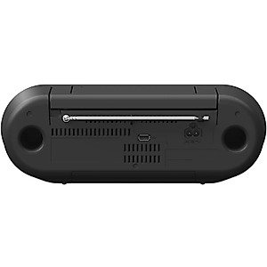 Panasonic RX-D550 Boombox - High Power Portable Stereo AM/FM Radio, Bluetooth, CD, with USB 110-240 Volt (Black)
