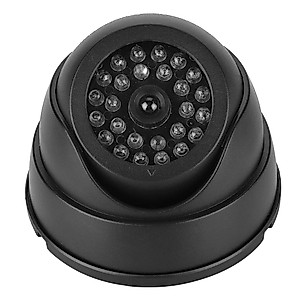 Dustproof Dummy Camera, with 30pcs IR LEDs Dummy Dome Camera, for Home Outdoor Security Camera Business Use