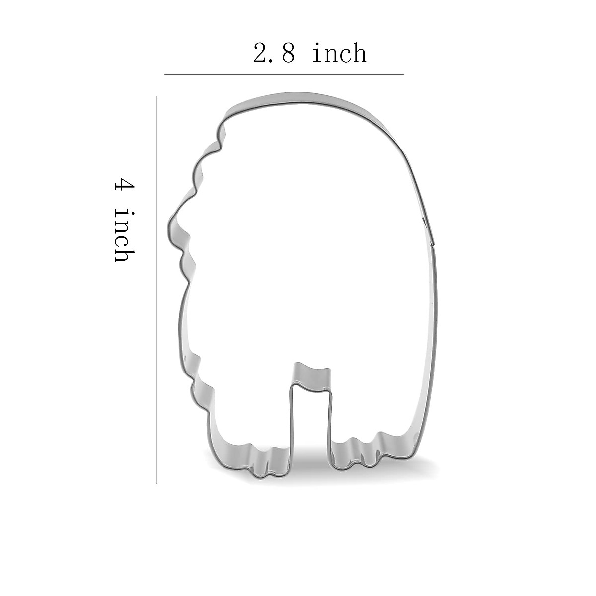 Keewah Girl Face Cookie Cutter Set - 6 Piece - Stainless Steel