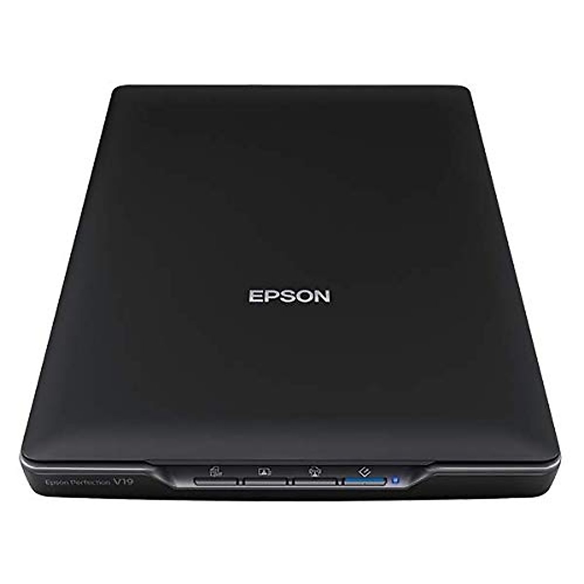 Epson Perfection V19 Color Photo & Document Scanner with scan-to-cloud & 4800 dpi optical resolution , Black