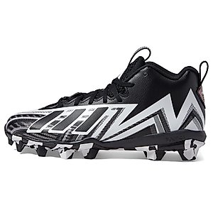 adidas Men's Freak Spark 23 Football Shoe, Black/White/Black (Molded), 9