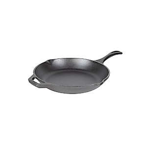 Lodge Chef Collection 10 Inch Cast Iron Chef Style Skillet. Seasoned and Ready for the Stove, Grill or Campfire. Made from Quality Materials for a Lifetime of Sautéing, Baking, Frying and Grilling