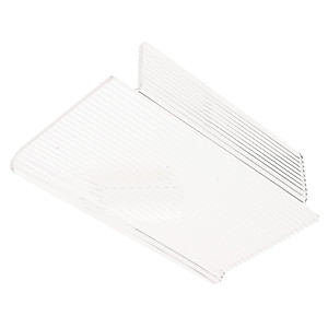 Garneck Acrylic Storage Rack Adhesive Shelf Clear Shelf Plant Wall Shelf Plant Pots Shelf Invisible Ledge Shelf Shower Floating Shelves Wall Mounted Phone Holder Clear Stand Transparent