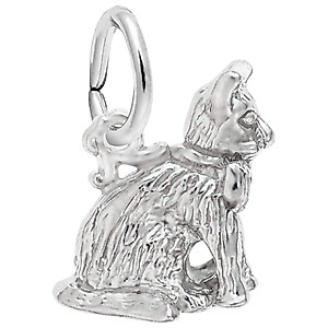 Rembrandt Charms Cat Charm, Sterling Silver