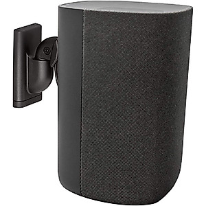 Sanus Universal Speaker Wall Mount for Small Speakers Compatible with Bose, Harmon Kardon, JBL, KEF, Klipsch, Roku, Polk, Sony & Others - Pair