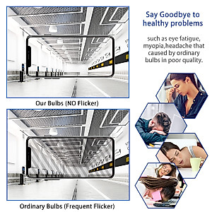 100W LED Corn Bulb, E26/E39 Mogul Base Lamp, 14000LM,5000K Daylight,AC85-265V, Replacement 350-400 Watt Metal Halide HID HPS CFL for Warehouse Parking Lot High Bay Light Fixture Garage Workshop