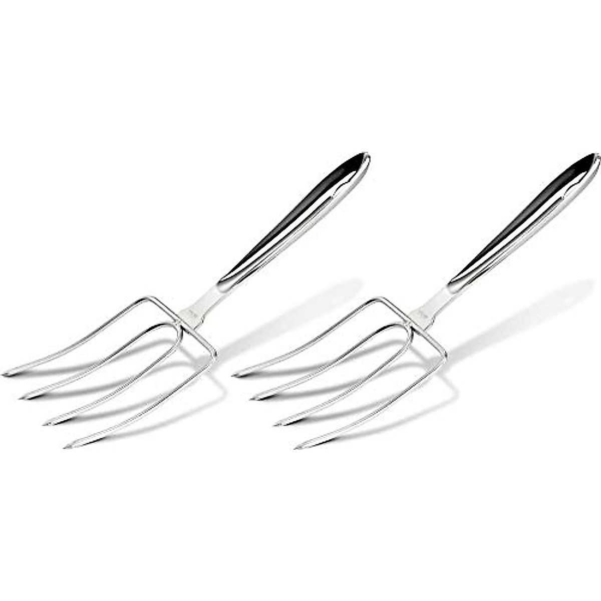 i Kito Stainless Steel Turkey Lifter,Set of 2 Heavy Roasted Turkey Meat Forks for Thanksgiving