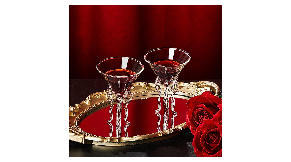 4 Pcs Octopus Martini Glasses for Unique Cocktail Experiences
