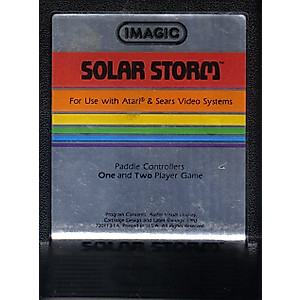 Solar Storm video game for Atari 2600 and Sears Video Game Systems