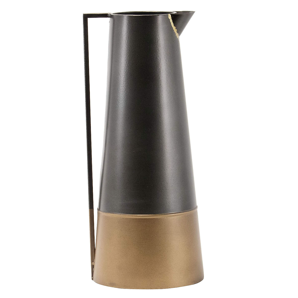 Foreside Home and Garden Multicolored Metal Pitcher Vase