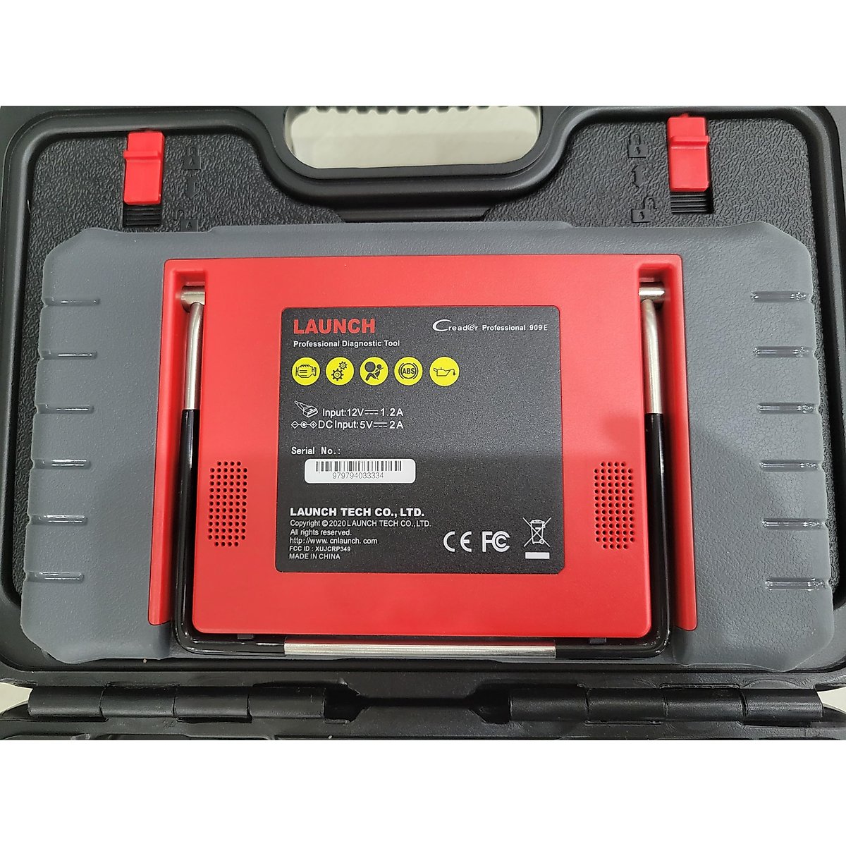 LAUNCH CRP909E Elite Full System OBD2 Scanner,2024 OE-Level Car Diagnostic Scan Tool,28+ Reset Service,TPMS,SAS,DPF,ABS Bleeding,2 Years Free Update