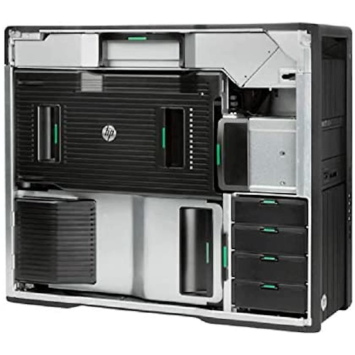 High End Z840 Workstation, 2X E5-2690 v4 up to 3.5GHz (28 Cores Total), 256GB RAM, 4X 1TB SSD, Quadro P4000 8GB (4X Display Port), USB 3.0, Windows 10 Professional 64-bit (Renewed)