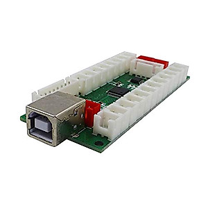 SJ@JX Arcade USB Encoder PC PS3 Android PS3 Encoder Power 5V Zero Delay Arcade Joystick Android Encoder