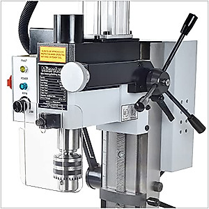 MicroLux® High Precision Heavy Duty R8 Miniature Milling Machine Only “True Inch” machine on the market, Powerful brushless 500W motor with more torque