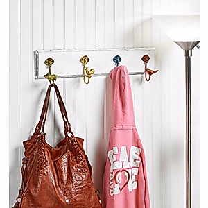 AdirHome Coat Hooks - Hat Hooks - Towel Hooks (Farmhouse) (302-14)