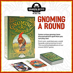 Grandpa Beck's Games Gnoming A Round | Fun Family Card Game | Enjoyed by Kids, Teens, & Adults | from The Creators of Cover Your Assets - 2-7 Players, Ages 7+