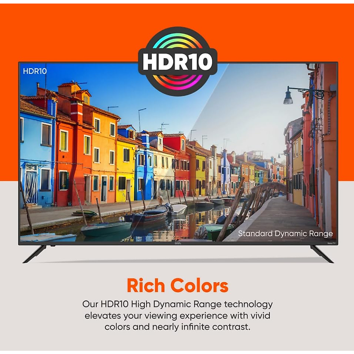 ONN 50-Inch Class 4k HDR10+ Smart TV + Free Wall Mount with Wi-Fi Connectivity and Mobile App | Flat Screen TV | Compatible with Home Kit | Alexa and Google Assistant (Renewed)