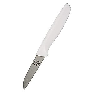 The Kosher Cook Paring Knife, Sharp Kitchen Knife, Ergonomic Handle, Pointed Tip, Color Coded Kitchen Tools (Pack of 3)