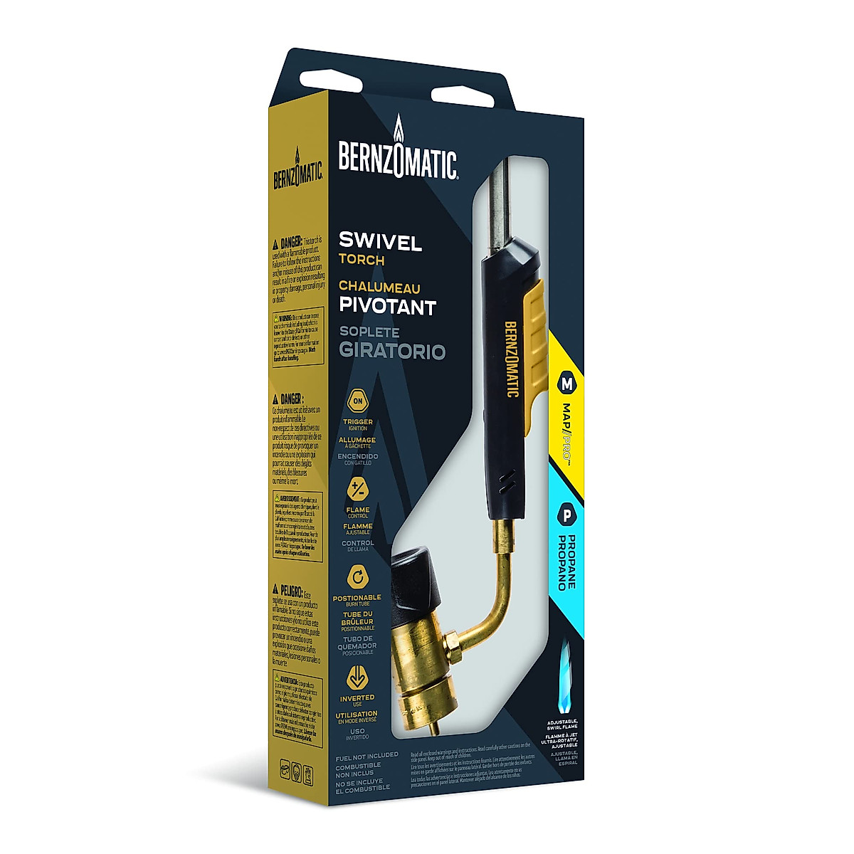 Bernzomatic 328640 TS99T Trigger Start Swivel Head Torch