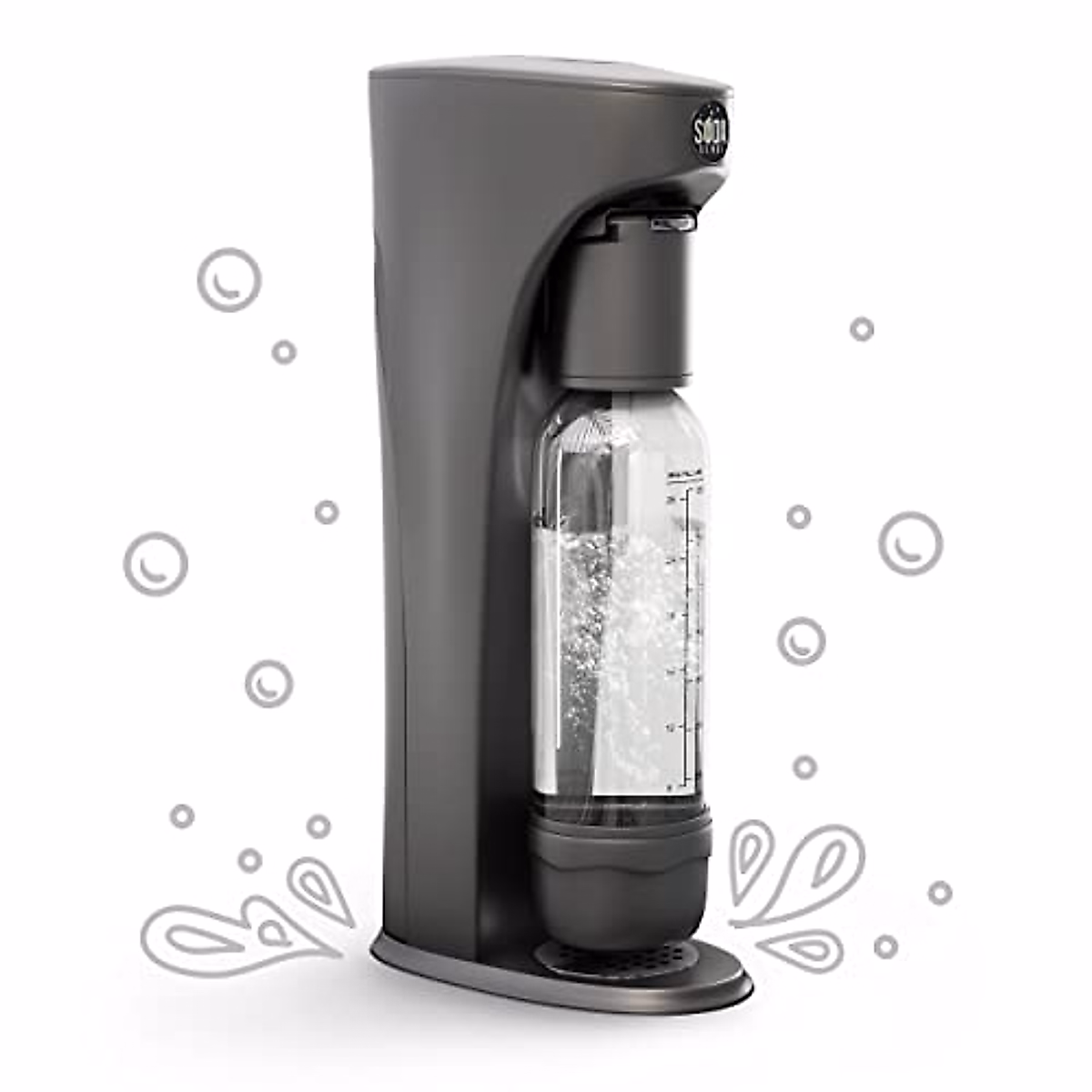 The Soda Sensei Sparkling Water Maker by Soda Sense, Carbonate Anything, Easy to Clean, Home Soda Machine, 100% Satisfaction Guarantee, Built to Last, 24-Month Warranty, Make Fizzy Water at Home