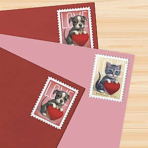 Love 2023 Forever First Class Postage Stamps - Valentine, Wedding, Celebration, Anniversary, Romance, Party 1/2 Sheet (10 Stamps)