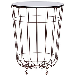 QJBSAVVA Coffee Table Gold Ø 15.7",Entrance Table Tray Tables Center Table Low Table Suitable for Meeting Rooms, Reception Rooms, Offices