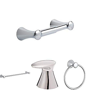 Delta Faucet Lahara Bath Hardware Accessory Set - 4 Piece, Chrome