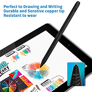 Stylus Pens for Amazon Kindle Fire 10 Pencil, Evach Capacitive High Sensitivity Digital Pencil with 1.5mm Ultra Fine Tip Stylus Pencil for Amazon Kindle Fire 10 Pen, Black