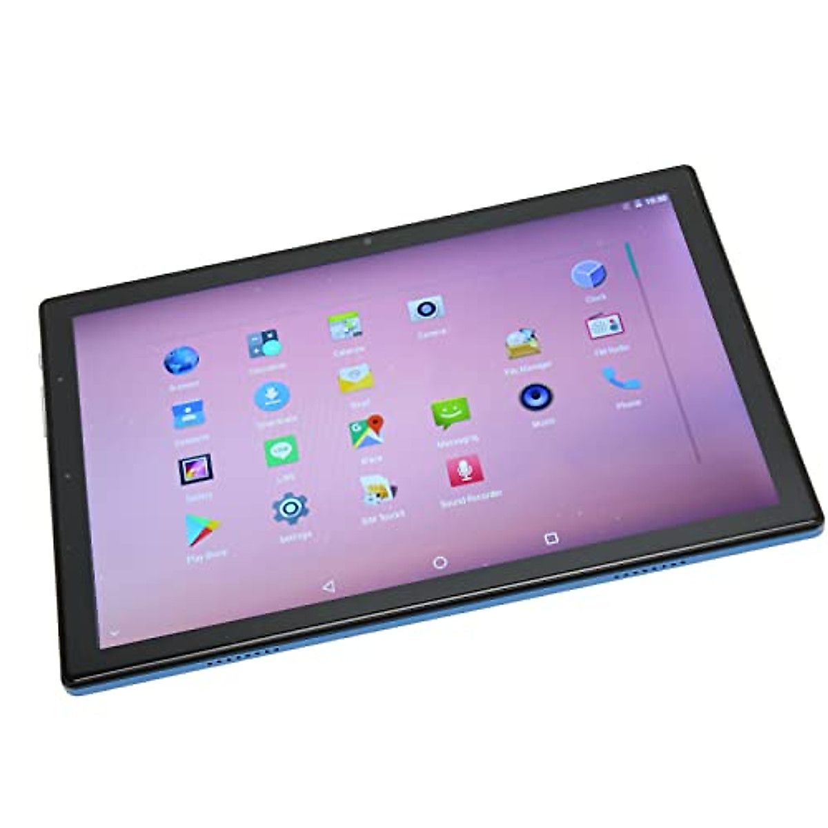 Naroote 10in Tablet, HD Tablet Blue 8 Cores CPU for Entertainment (US Plug)