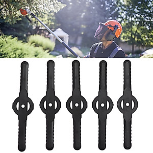 Gavigain 30PCS Head Blades,String Trimmer Head Blades Replace Plastic Cutter Blades Replacement Wacker Head Blades Longs Lawn Mowing Eater Blades Accessories for Cordless Grass Trimmer
