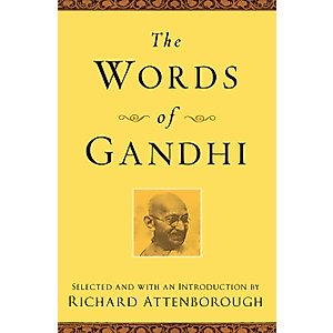 The Words of Gandhi (Newmarket Words Of Series)