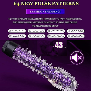 Sturdy Hand-Held Multi-Mode Flexible Tentacle Silicone Suction Cup Realistic Classic Plug Double Headed Play, Birthday Gift for Partner, Party Surprise, Enjoy Your Happy Time