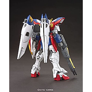 Bandai Hobby - Gundam Wing - #174 Wing Gundam Zero, Bandai HGAC 1/144 Model Kit (10912)