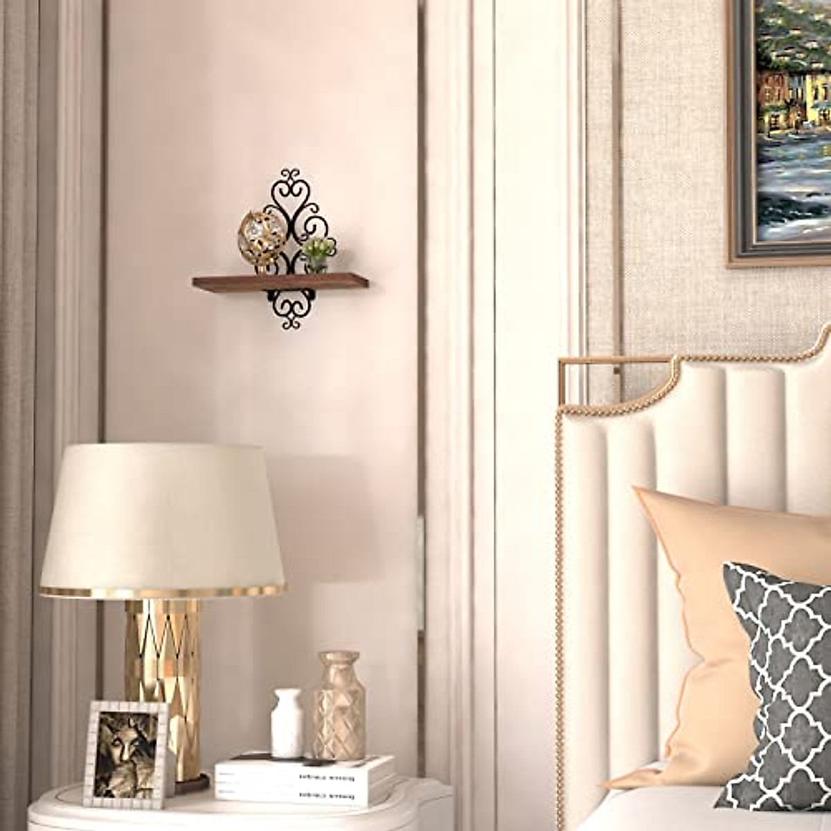 MEBRUDY Small Floating Shelves Set of 4