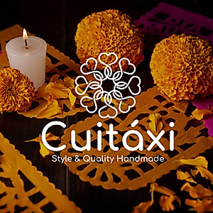 Halloween Candles Set of 4 Slow Burning Made of Premium Wax - Candles Dia de Los Muertos Candles - Day of The Dead Decorations for Altar - Dia de Muertos Decorations - Dia de Los Muertos Altar