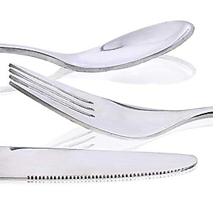 Mindful Eating Portion Control Flatware - for weight loss bariatric diet