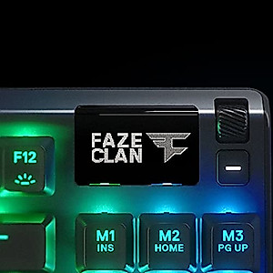 SteelSeries Apex Pro TKL HyperMagnetic Gaming Keyboard - Adjustable Actuation - Esport TKL Format - OLED Display - RGB - PBT Keys - USB-A - Nordic QWERTY