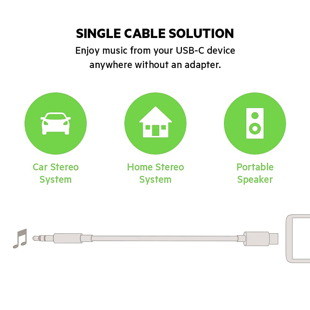 Belkin Speaker and Headphone Splitter, 3.5mm Audio Jack Adapter, Dual Audio Output for Earbuds, Headphones, and Speakers for Sharing Music & Videos, Compatible with iPhones, Laptops, & Tablets - White