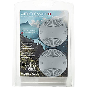 BONECO AOS Hydro Cell A200 Humidifier Filter with Activated Carbon, 2 Pack, Gray, 2 Count