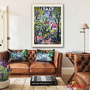 RAXES 8x10 Ravenna Italy 2 Fauvist Painting Travel Living bedroom office decoration children room printed photo paper poster