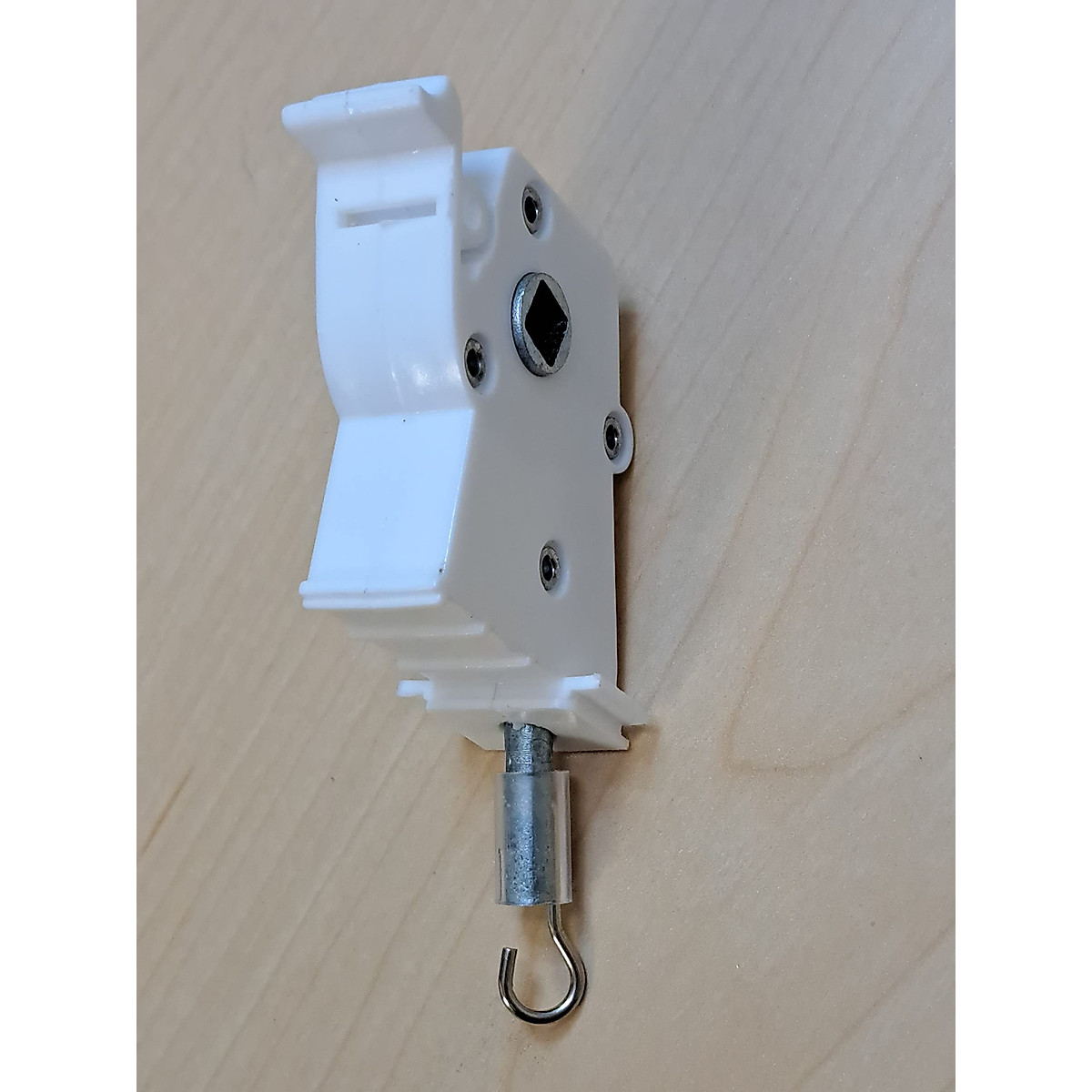 Heavy Duty Square Hole Wand Tilter High Profile for Horizonal Blinds (White, Pack of 1)